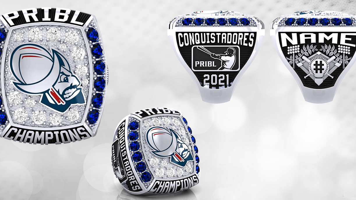 News Conquistadores Unveil Championship Ring Design Puerto Rico Independent Baseball League