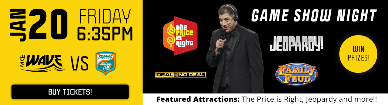 Single Game Tickets - MKE Wave