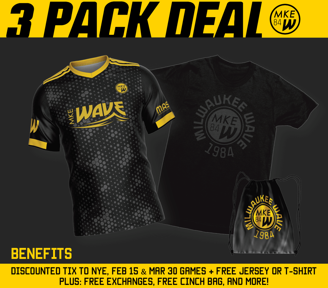 3-Pack Deal - Milwaukee Wave