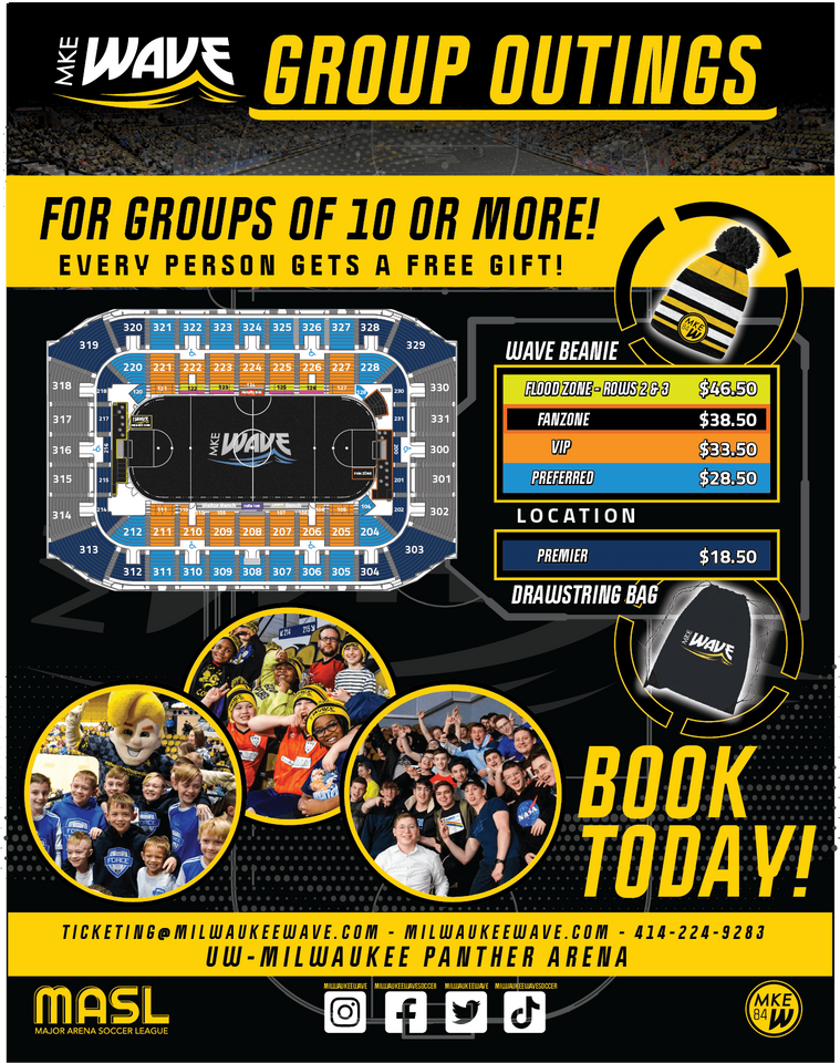 Group Outings - MKE Wave