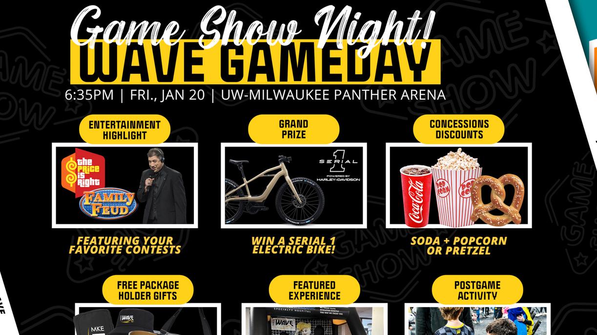 News: Wave's 'Game Show Night' Details Announced! - Milwaukee Wave