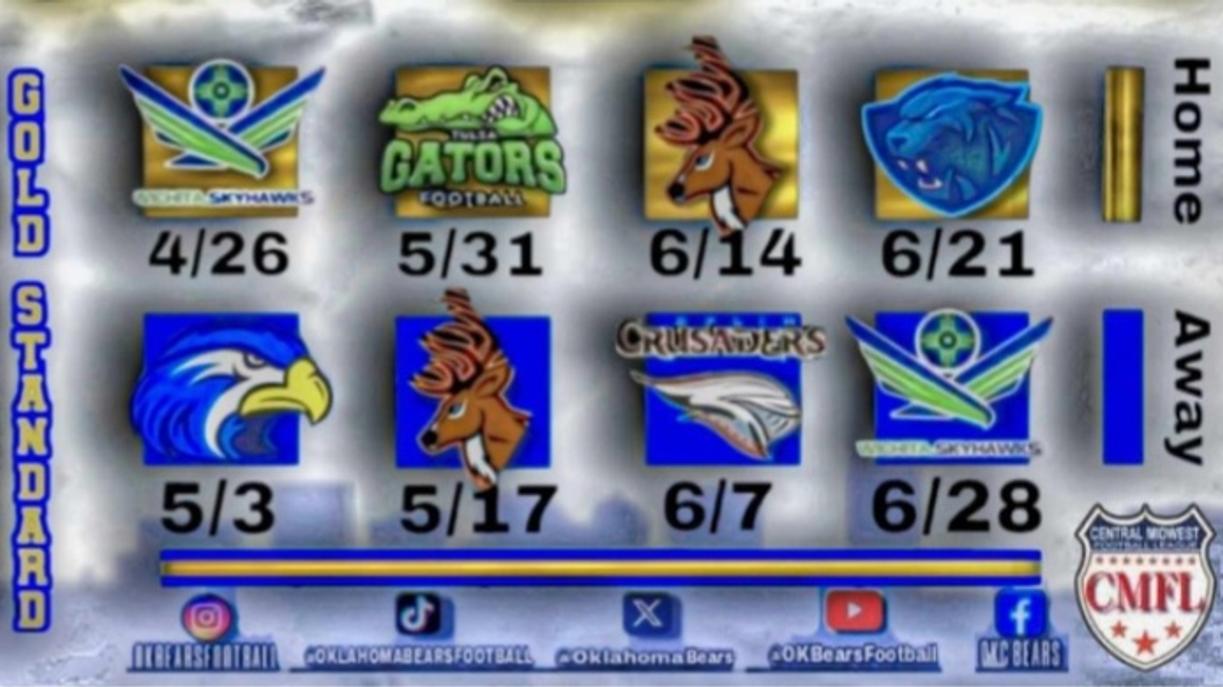 News: 2025 Oklahoma Bears Schedule - Oklahoma Bears