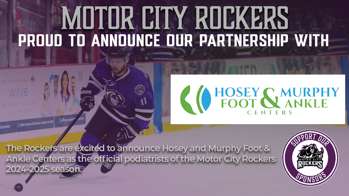 News: Motor City Rockers Partner with Hosey and Murphy Foot & Ankle ...