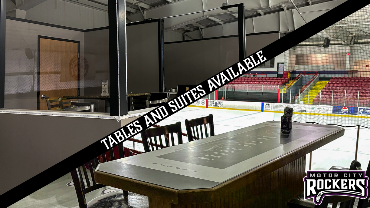 News: Suites and Tables Available for Fans - Motor City Rockers