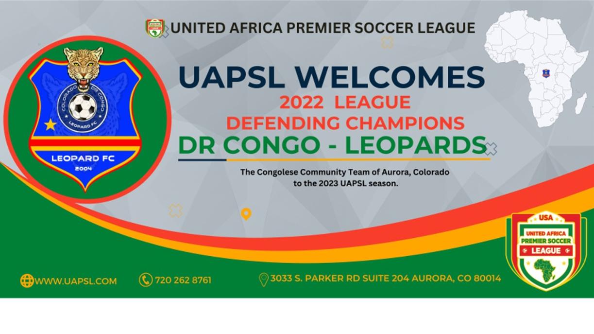 News: UAPSL WELCOMES DEFENDING CHAMPIONS - DR CONGO TEAM - United ...