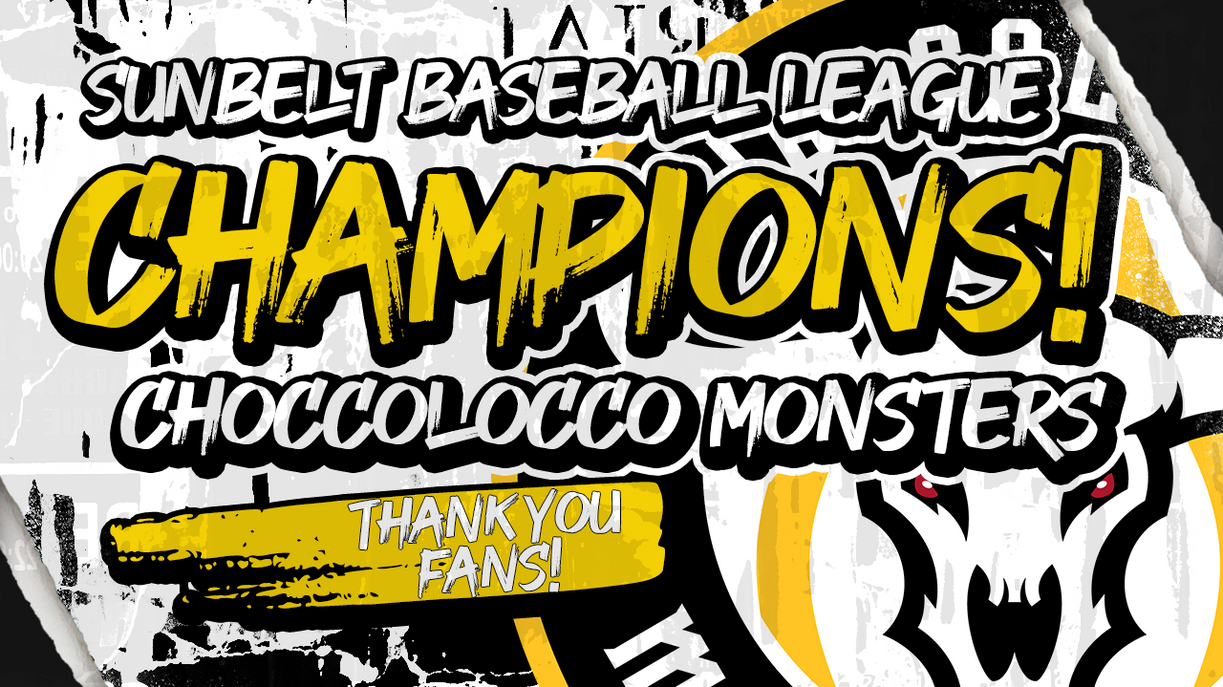 News: MONSTERS WIN SUNBELT TITLE! - Choccolocco Monsters