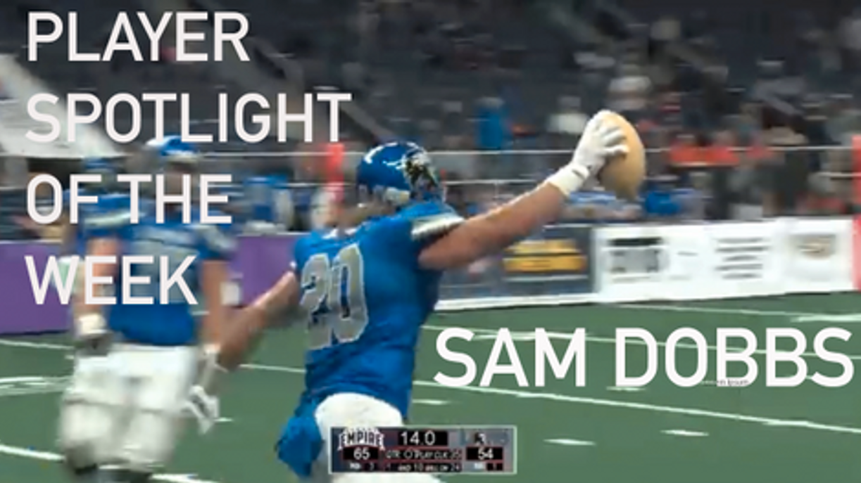 News: GET TO KNOW SAM DOBBS - National Arena League