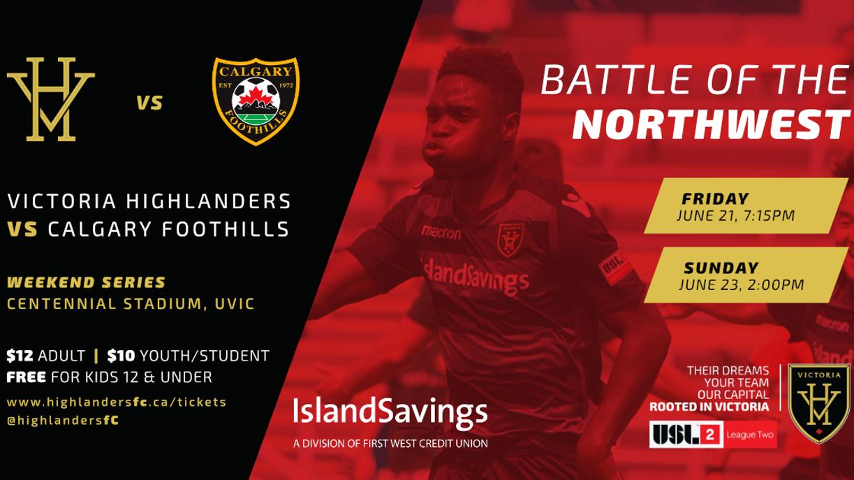 News: Highlanders Drop Weekend Opener To Foothills FC - Victoria ...