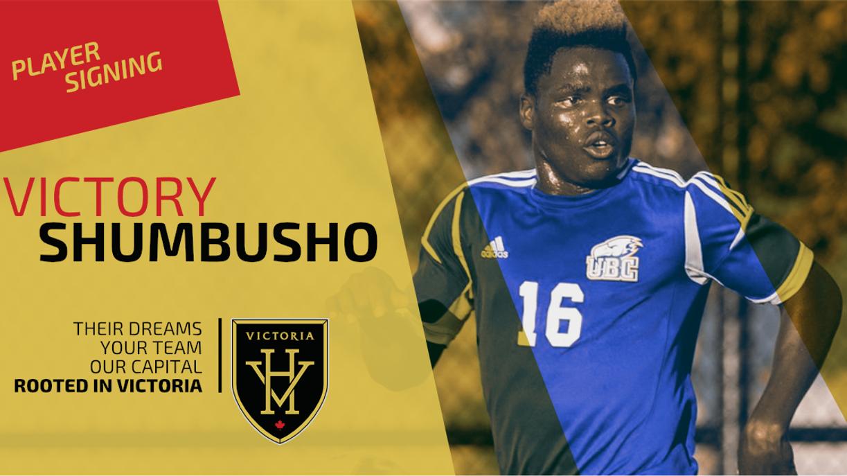News: Highlanders Announce Signing Of Victory Shumbusho - Victoria Highlanders