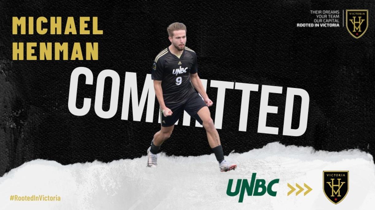 News: Michael Henman joins VHFC Men’s program - Victoria Highlanders