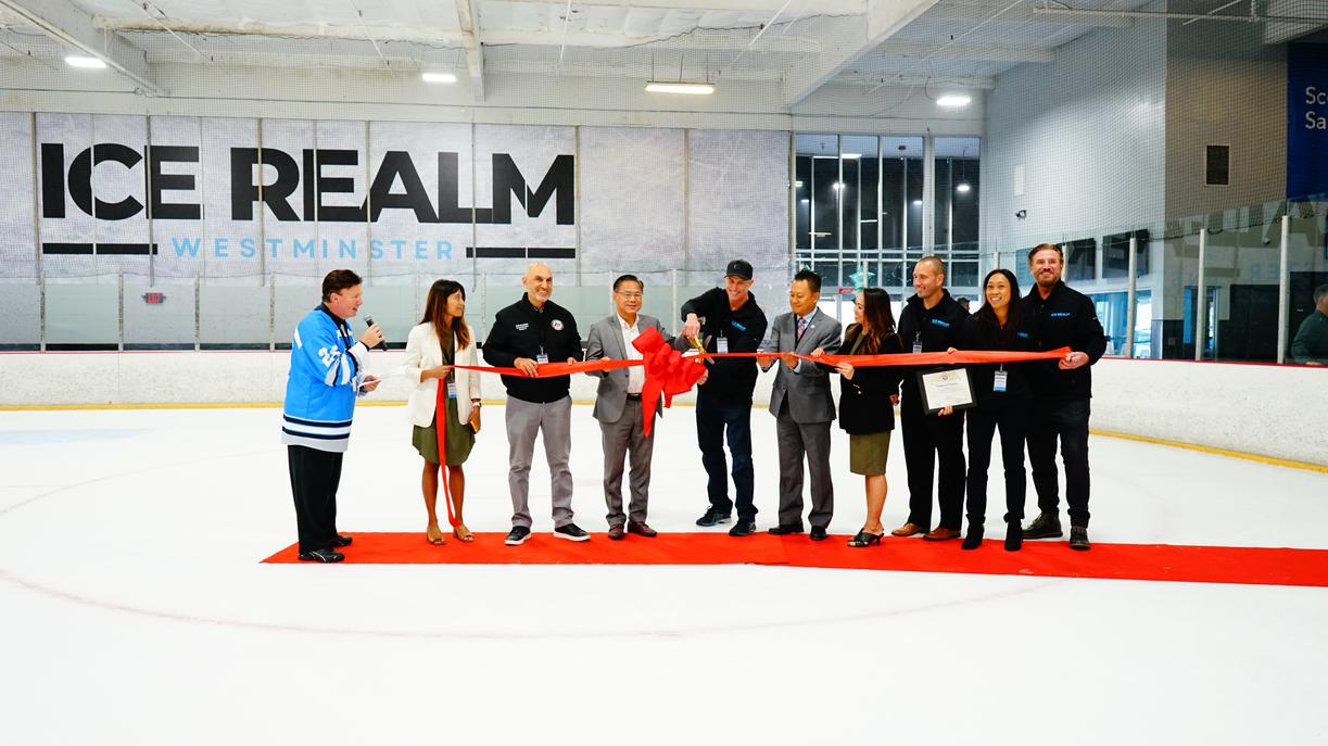 News: Ice Realm Ribbon Cutting Ceremony - Ice Realm Westminster