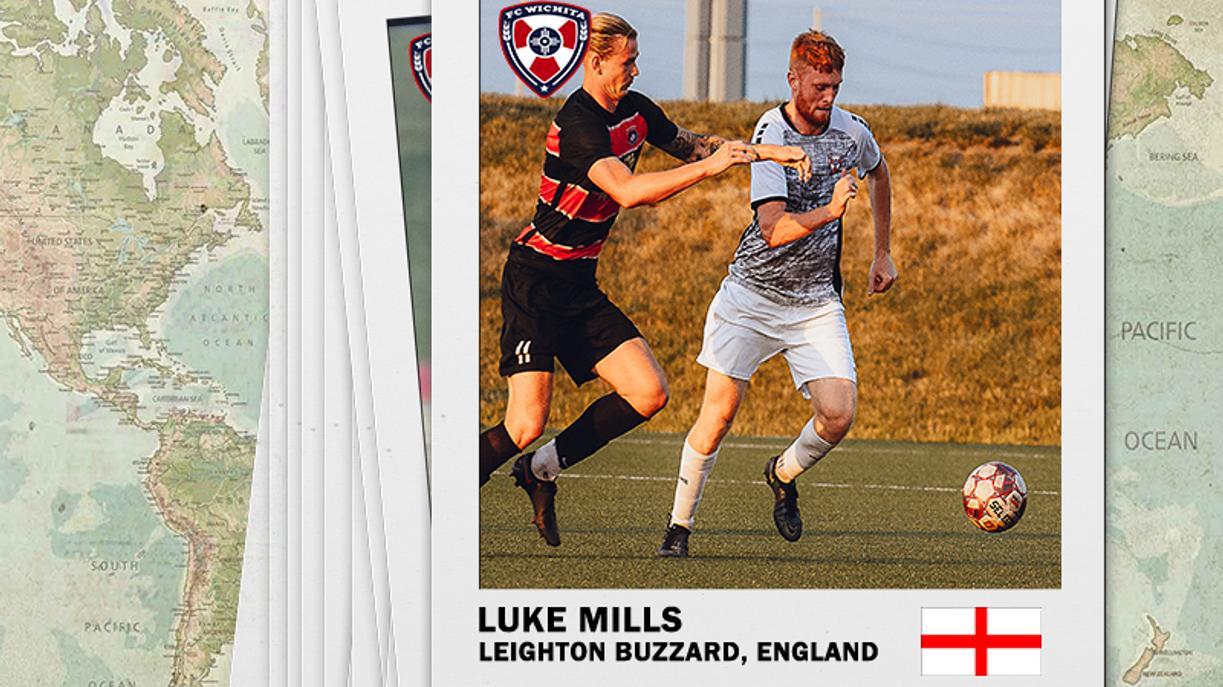 News: USL Player Signing: Luke Mills - FC Wichita