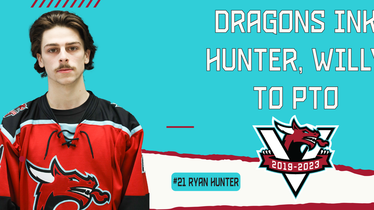 News: RIVER DRAGONS ADD HUNTER, WILLY - Columbus River Dragons Hockey