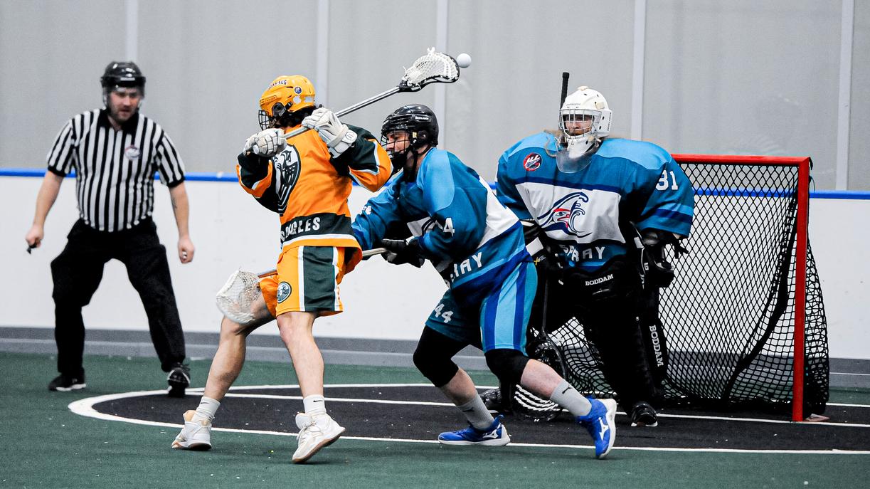 News: Third straight win for Shooting Eagles - Arena Lacrosse League