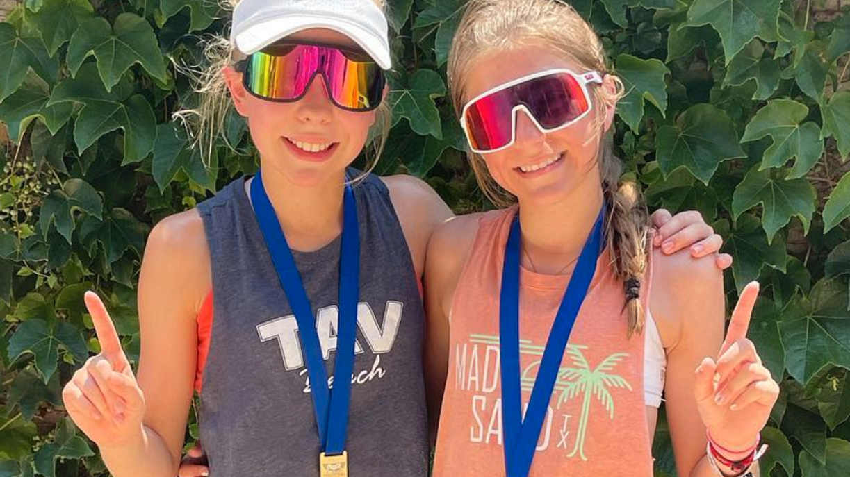 News: TAV Beach 12's athlete Collins Alonzo & her partner win 14's ...