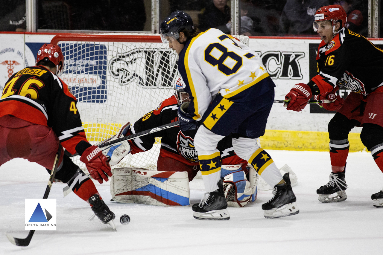 News: Sentinels Look to Guard Home Ice VS River Dragons - Indiana Sentinels