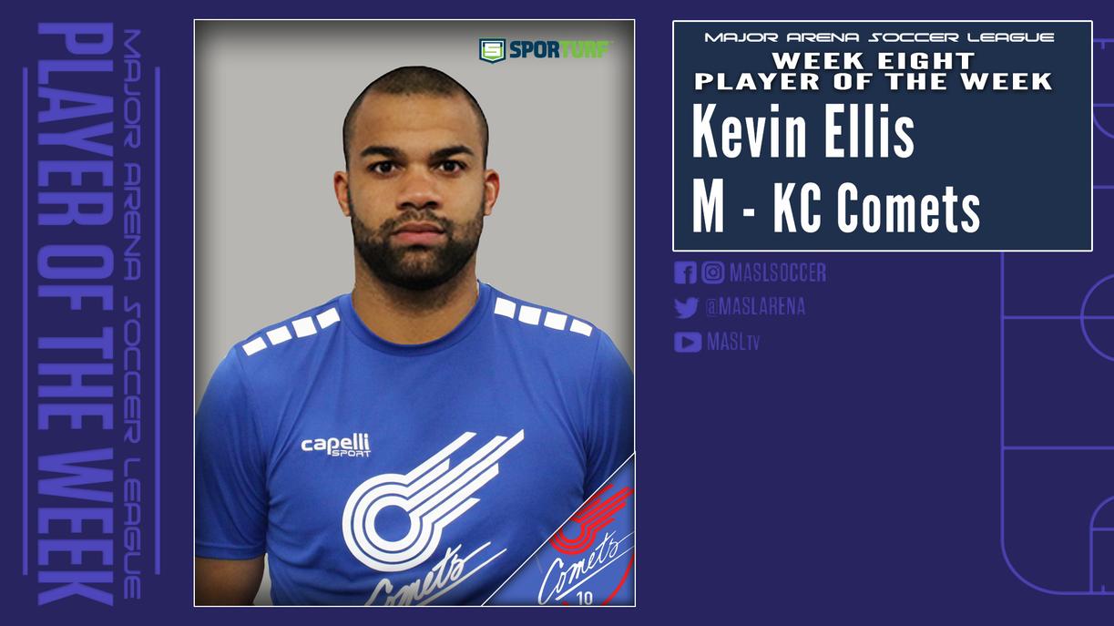 News: Kevin Ellis Named Week 8 Player of the Week - Major Arena Soccer ...