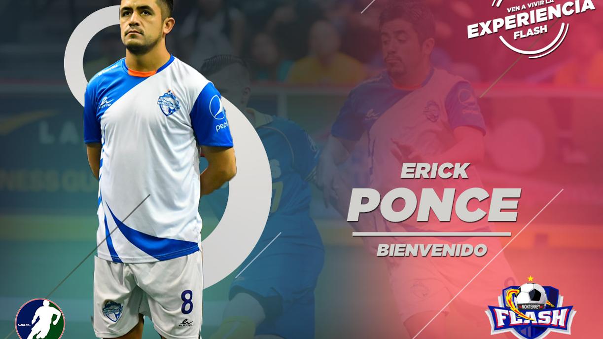 News: Monterrey Signs Erick Ponce - Major Arena Soccer League