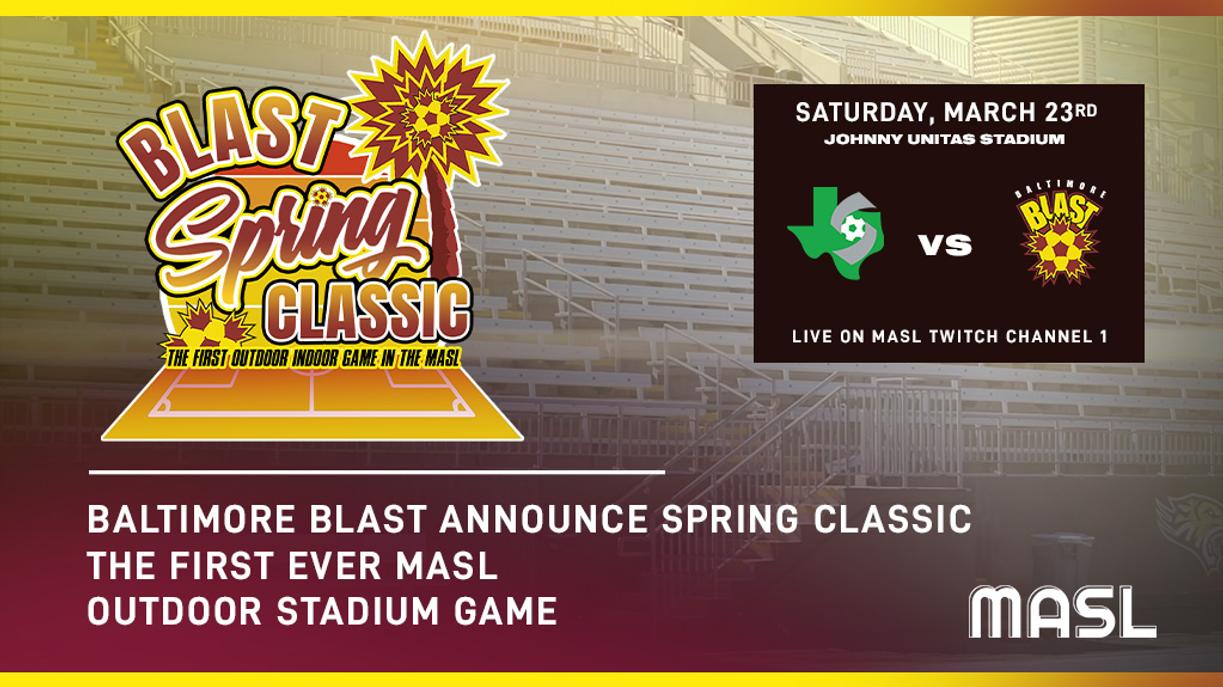 News: BALTIMORE SPRING CLASSIC - Major Arena Soccer League