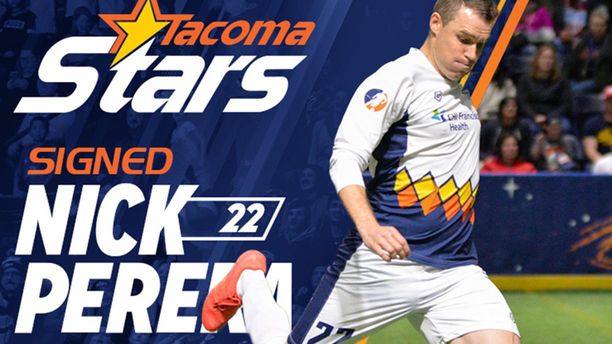 News: STARS RE-SIGN LEADING SCORER NICK PERERA - Major Arena Soccer League