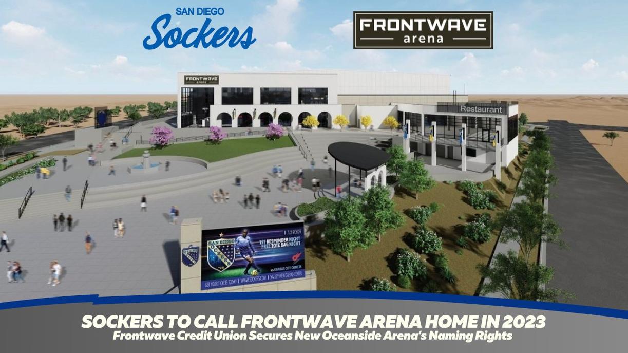 News: SOCKERS TO CALL FRONTWAVE ARENA HOME IN 2023 - Major Arena Soccer League
