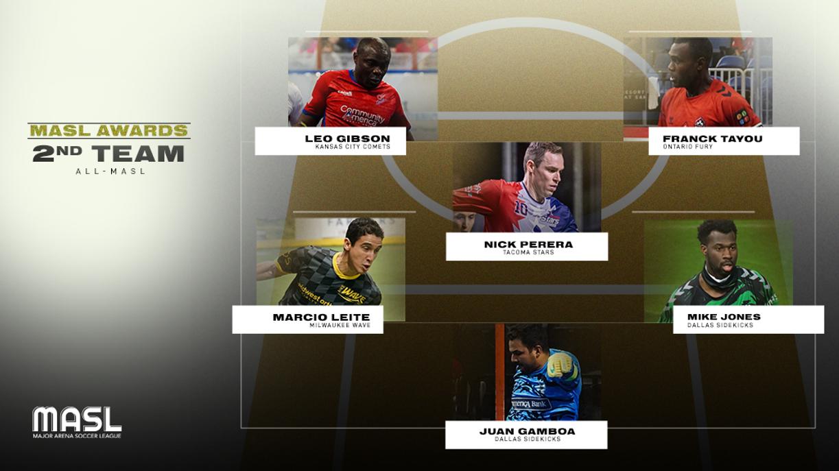 News: MASL SECOND TEAM - Major Arena Soccer League