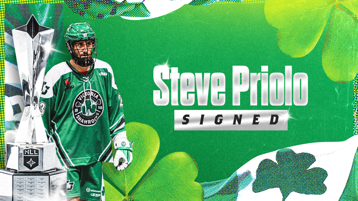 News: Welcome Back Steve Priolo - Victoria Shamrocks