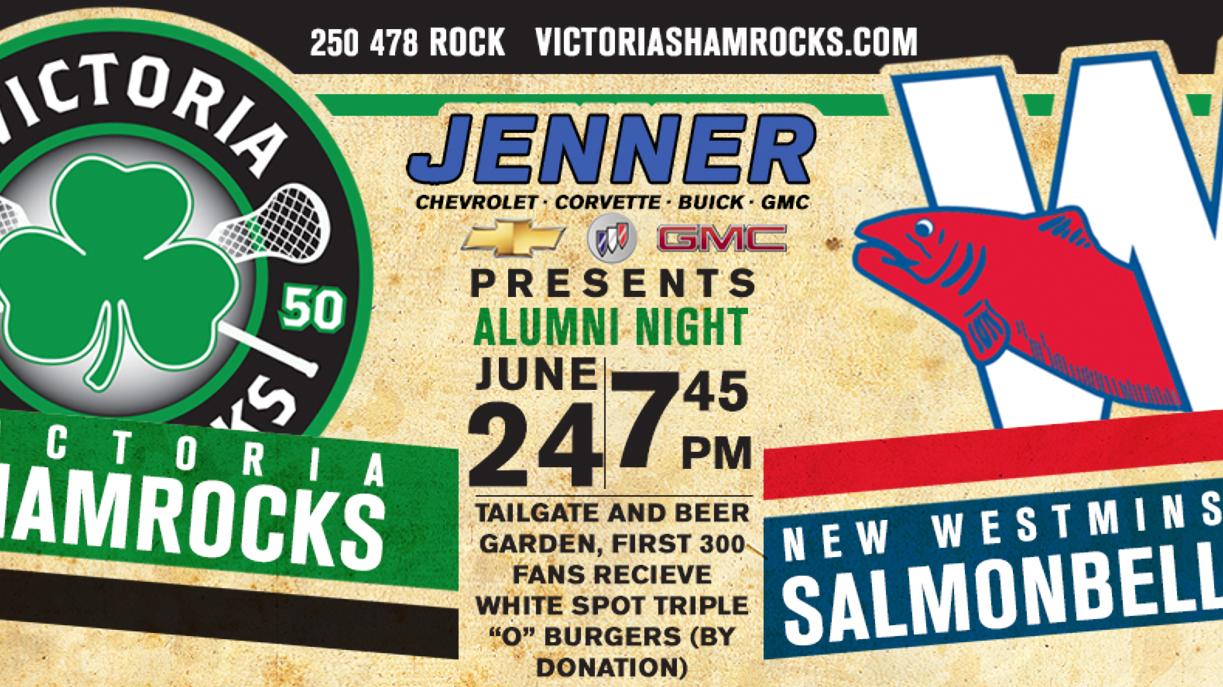 News: New Westminster Salmonbellies @ Victoria Shamrocks Preview ...