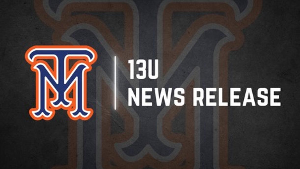 News: Mets to Add 13U for 2024/25 Season - Toronto Mets