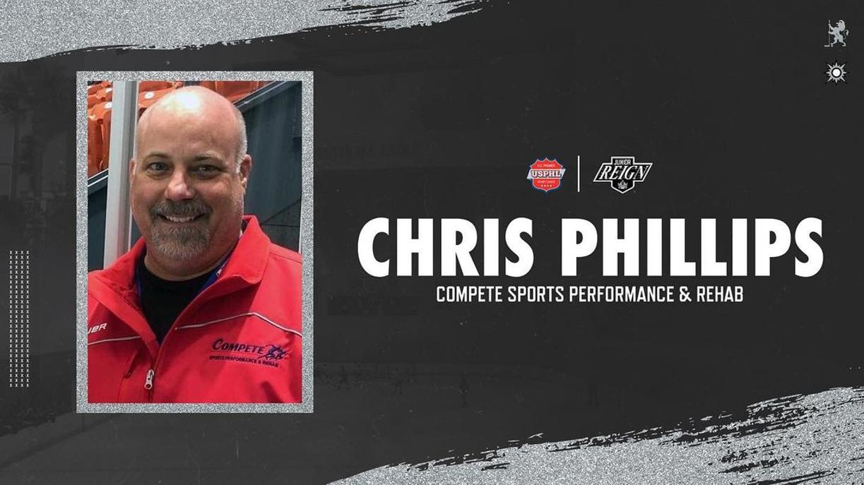 News: Chris Phillips named Head Athletic Trainer - Ontario Jr Reign
