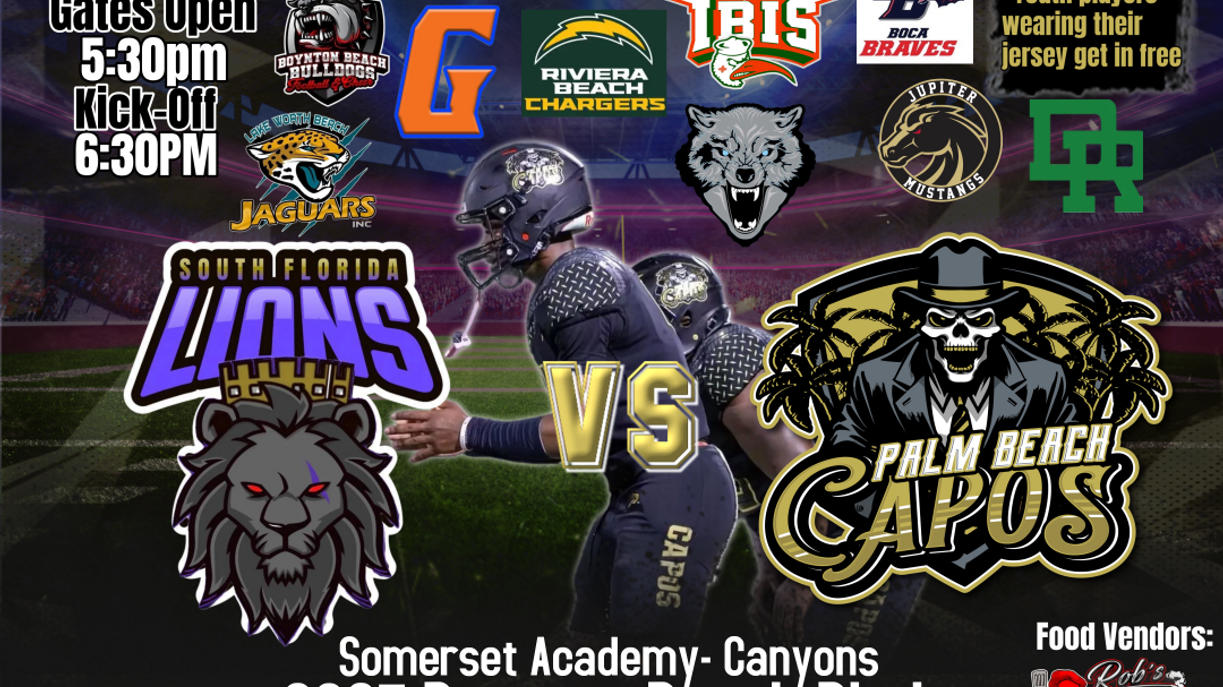 News: Capos Host South Florida Lions for Youth Football Night This ...
