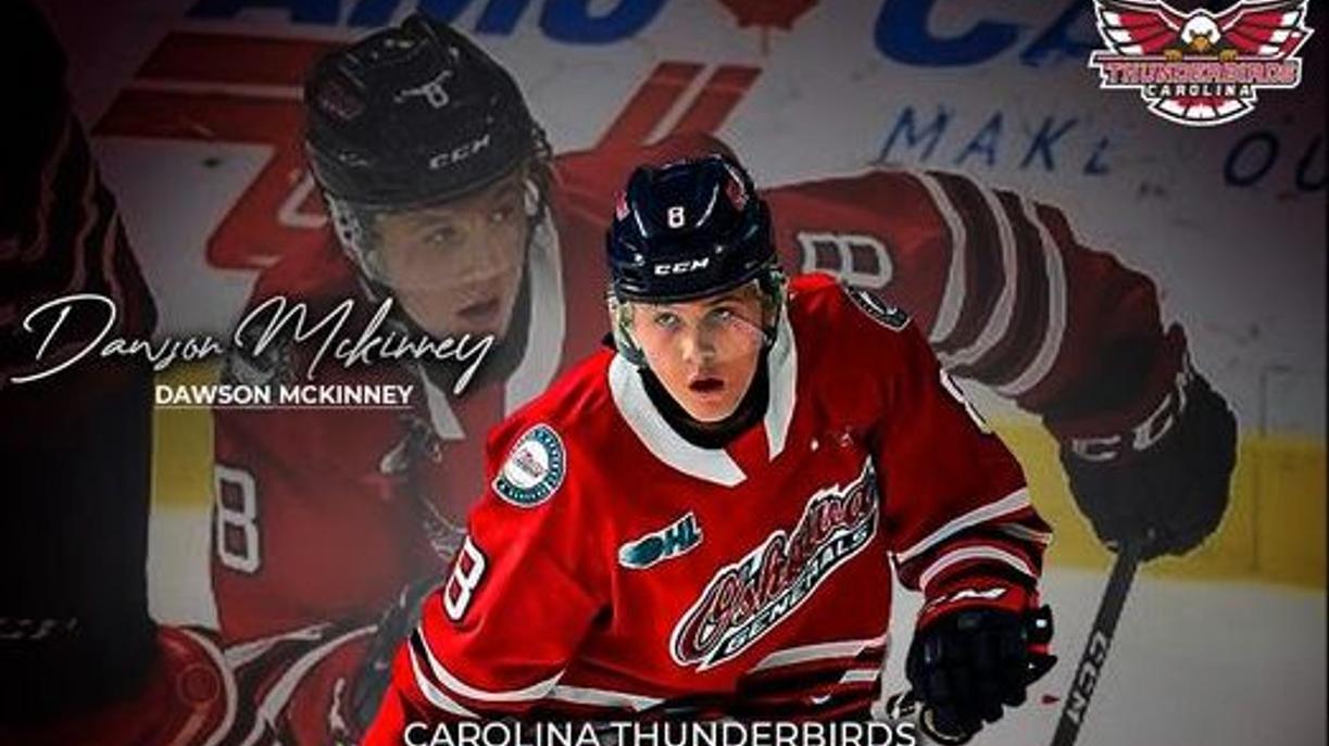 News: The Flock Signs Dawson McKinney - Twin City Thunderbirds