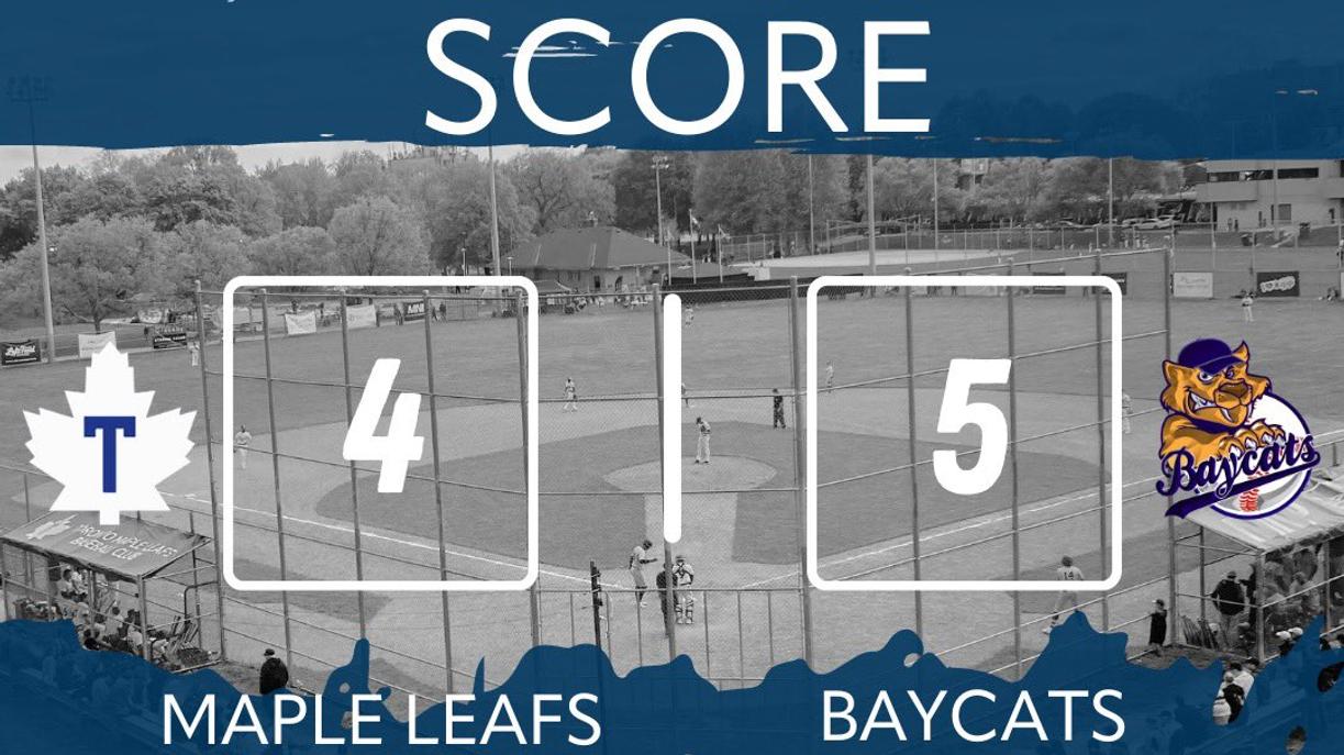 News: Maple Leafs come up short against Baycats - Toronto Maple Leafs ...