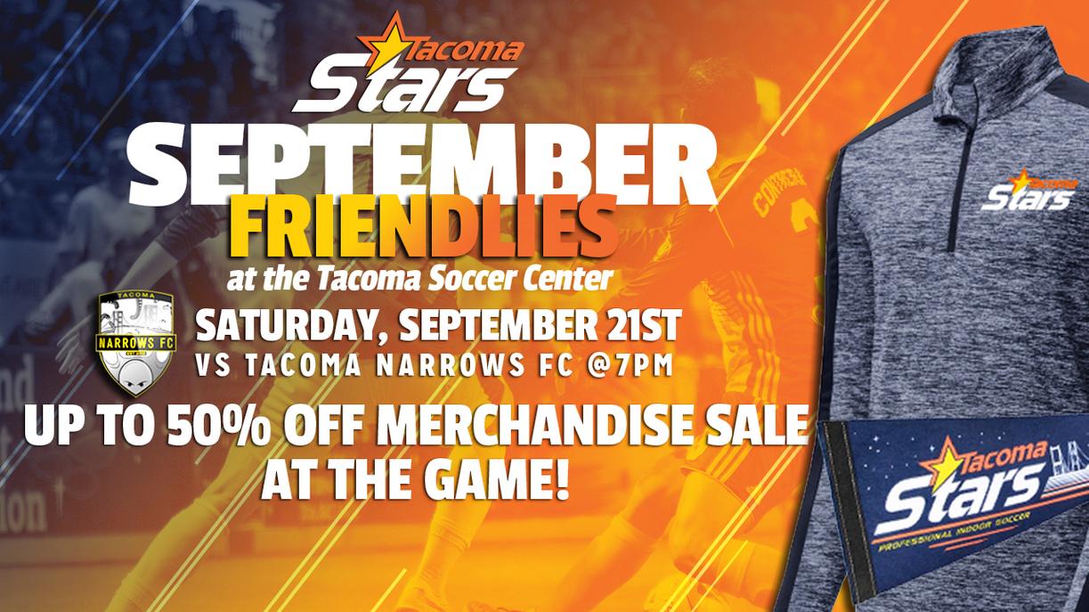 News: TACOMA STARS TAKE ON TACOMA NARROWS FC - Tacoma Stars