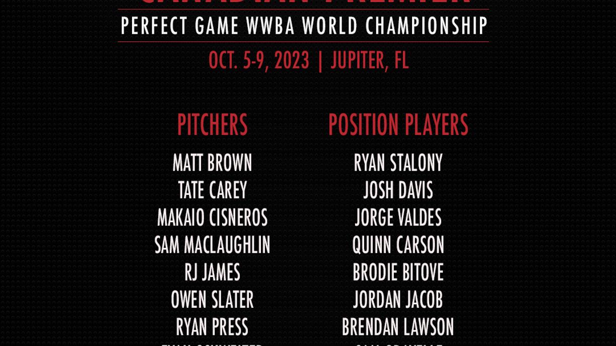 News: 2023 Canadian Premier Team Announced - Canadian Premier Baseball ...