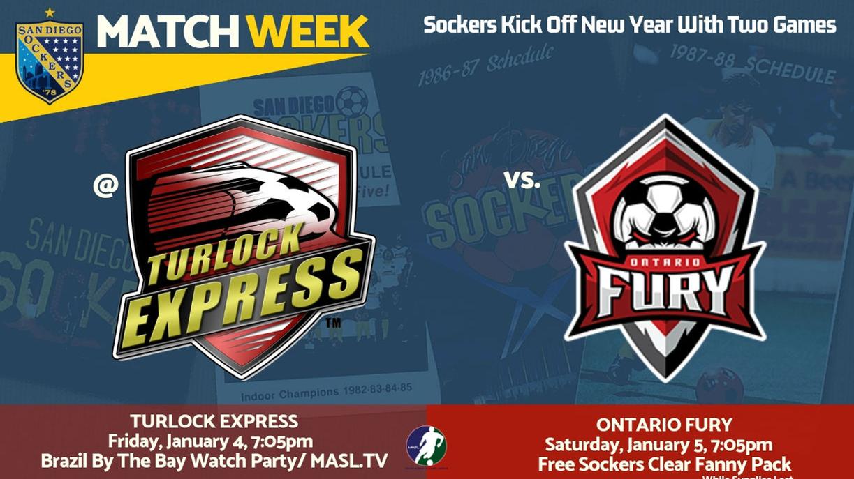 News: Match Week: Sockers Play Back-To-Back Games - San Diego Sockers
