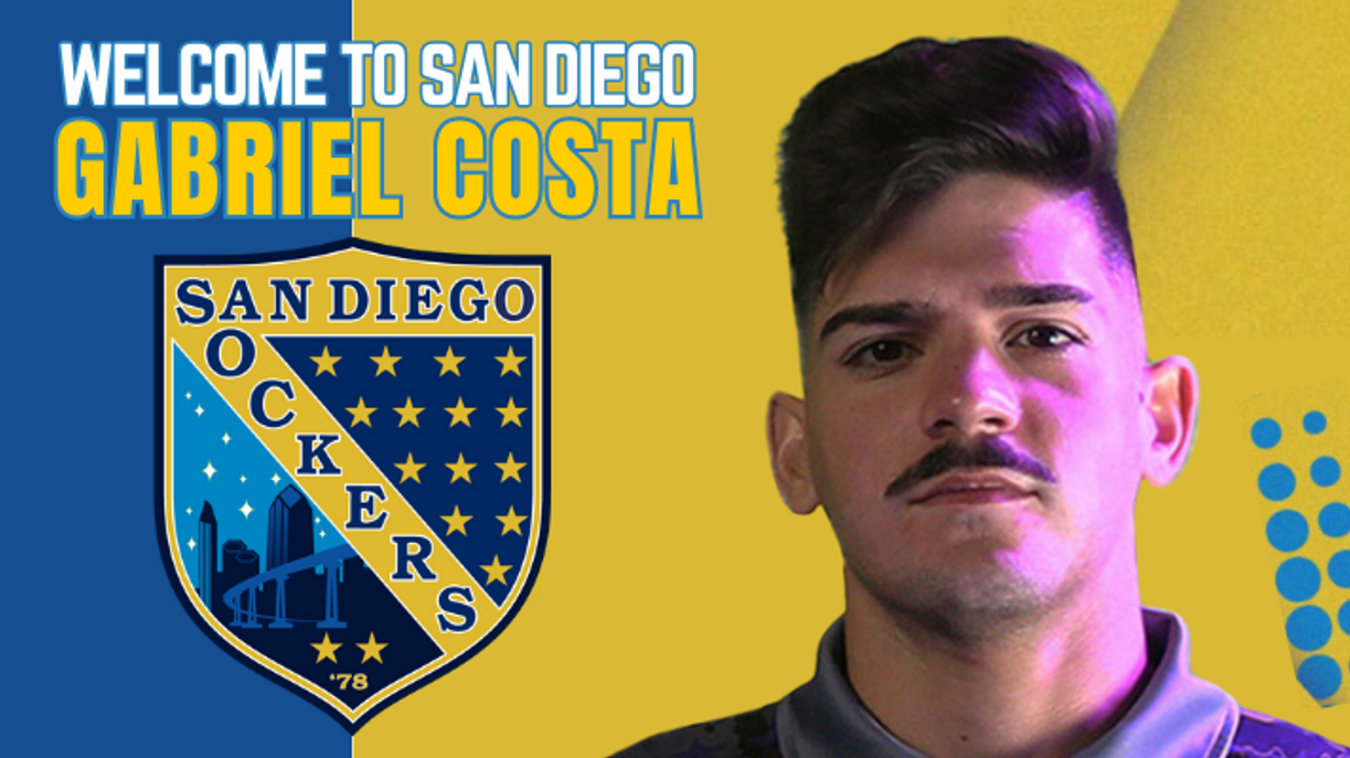 News: Sockers Sign MASL Newcomer Of The Year Costa - San Diego Sockers