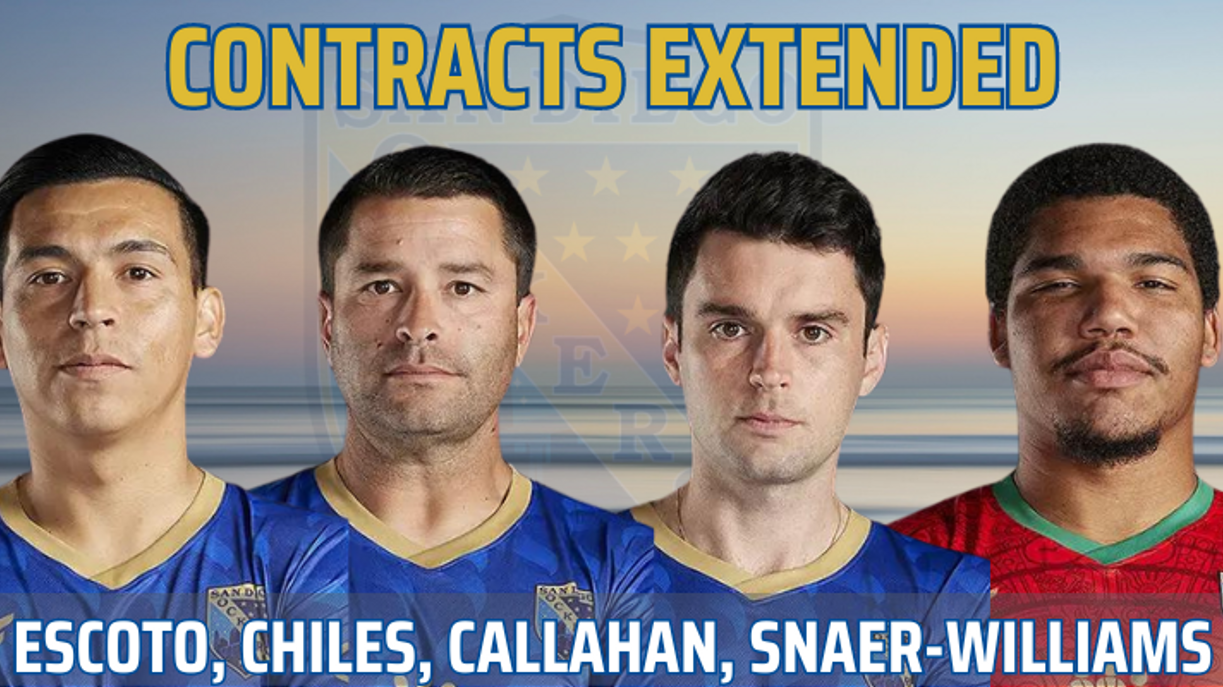 News: Sockers Extend Contracts Of Four Players - San Diego Sockers