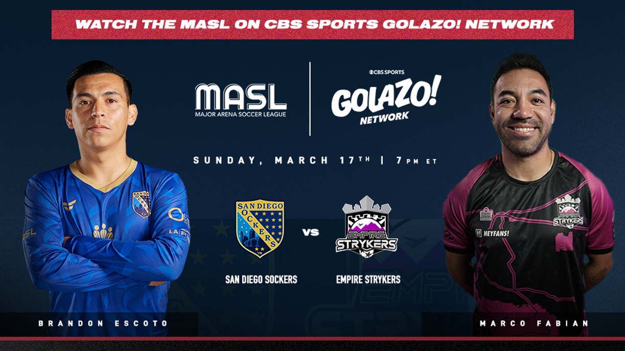 News: Game To Air On CBS Sports Golazo! Network - San Diego Sockers