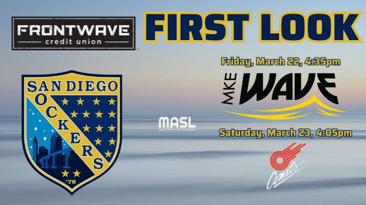 News: Frontwave Credit Union First Look // at MIL & KC - San Diego Sockers