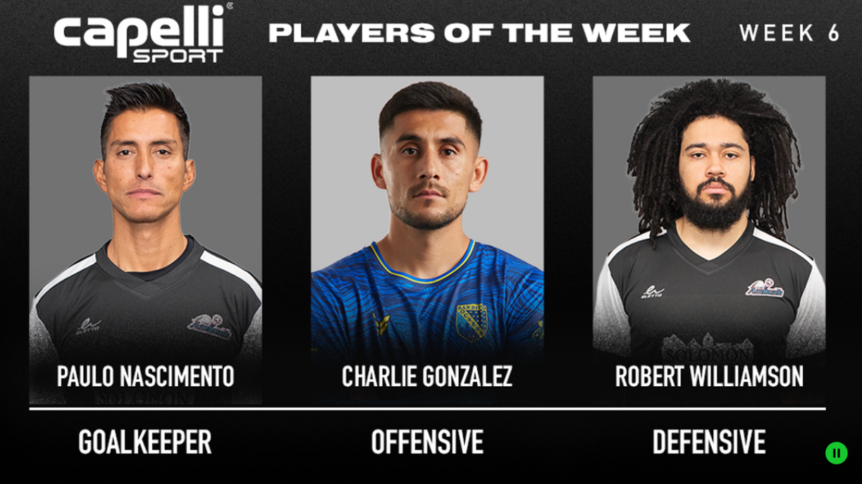 News: Gonzalez Named Offensive POTW - San Diego Sockers