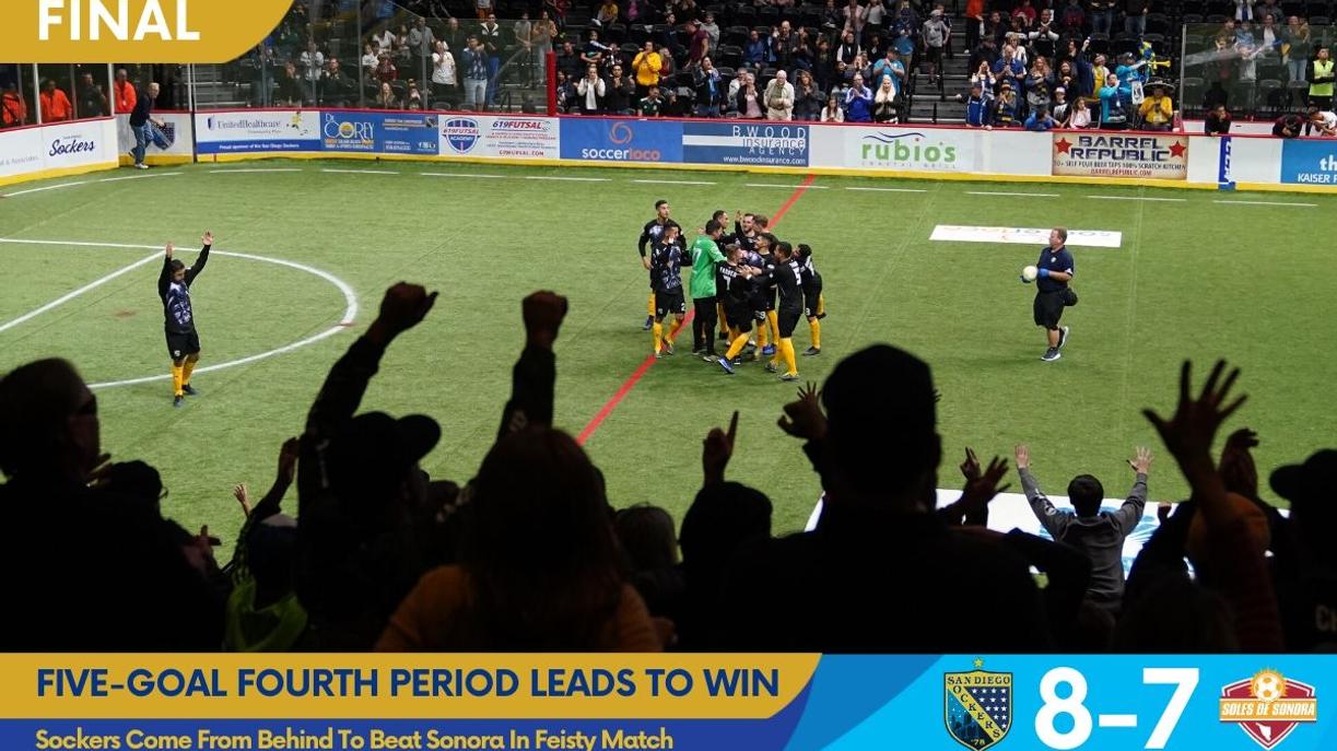 News: Force Is With The Sockers In 8-7 Win Over Sonora - San Diego Sockers