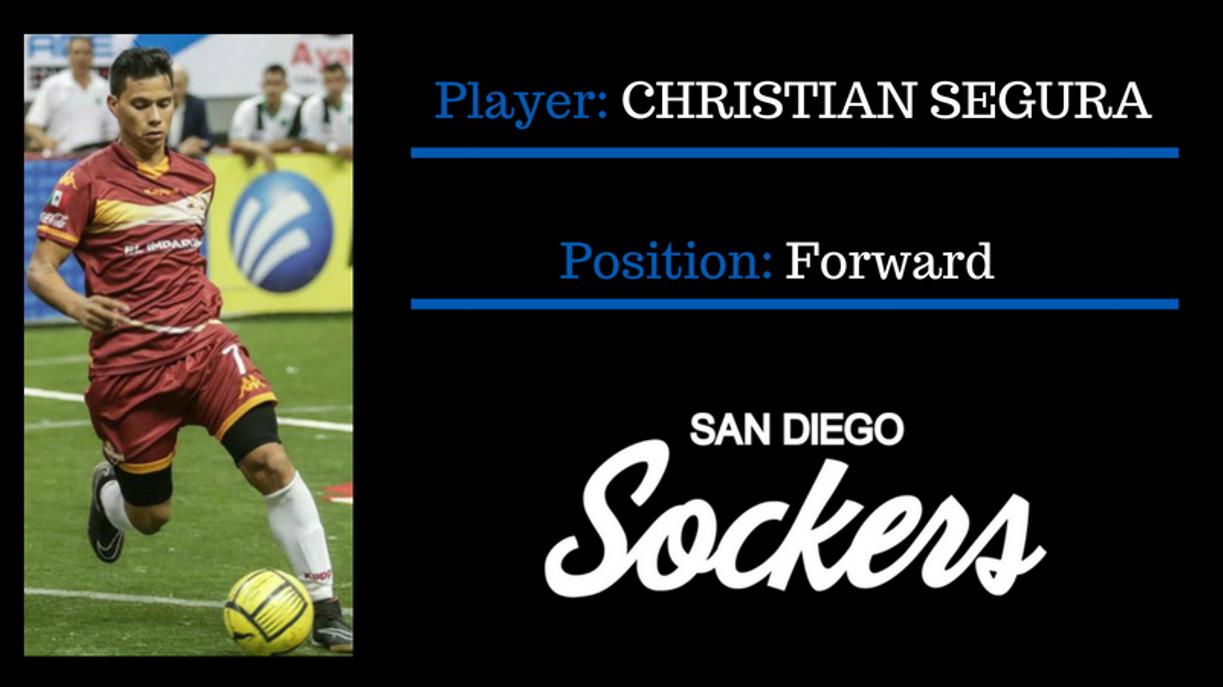 News: Christian Segura Signing Adds More Firepower - San Diego Sockers