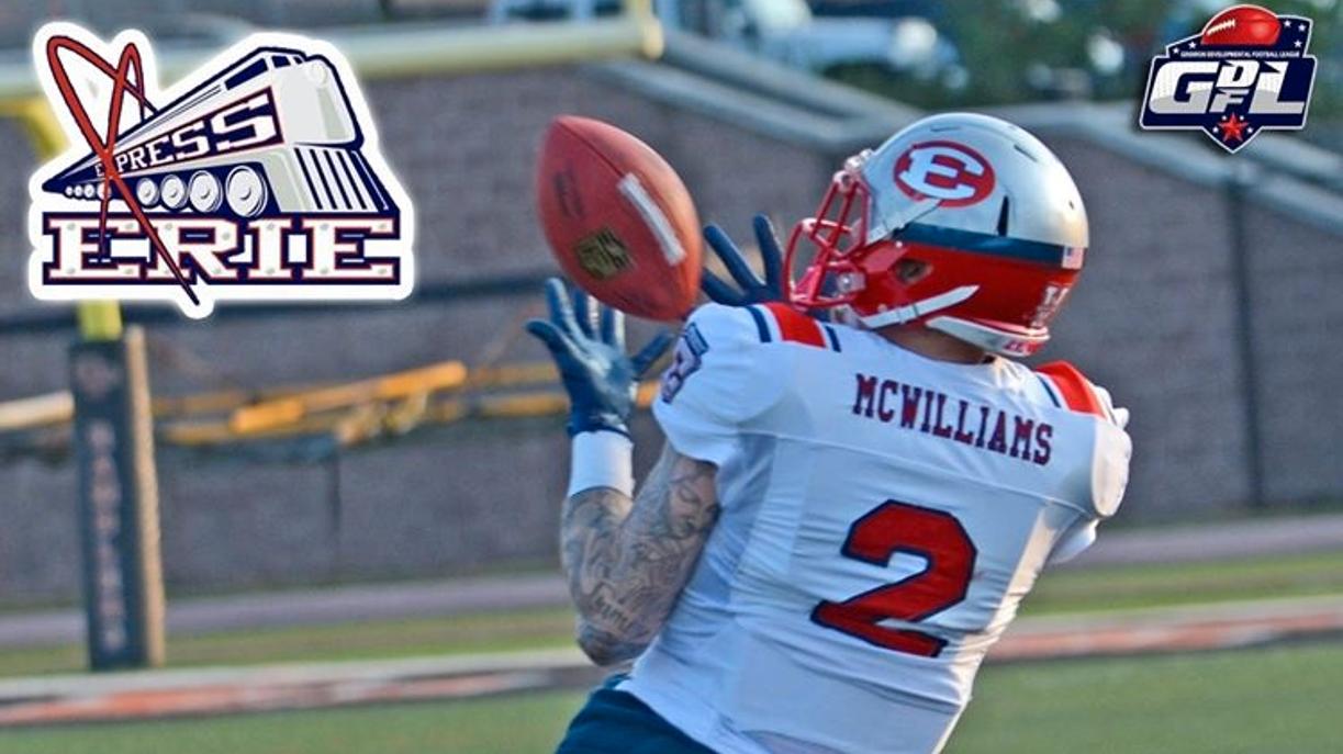 News: Erie Express announce return of All-Pro WR Corey McWilliams for ...