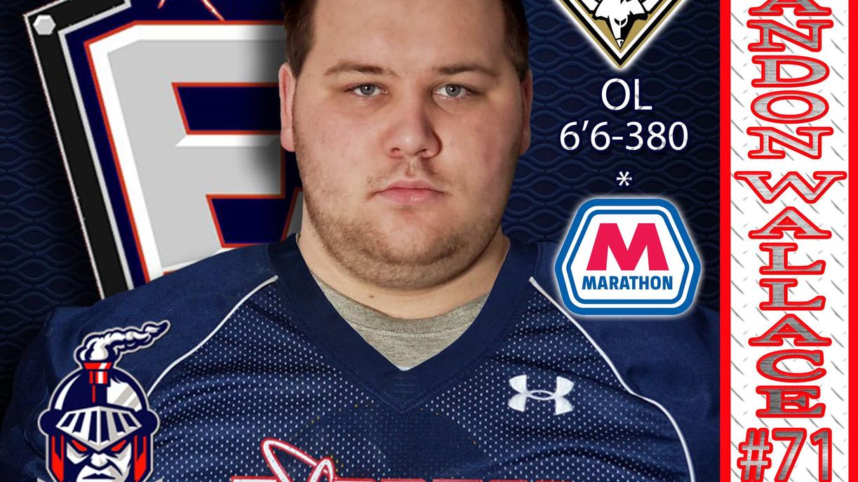News: OL-Brandon Wallace signs for 2021 season - Erie Express Football