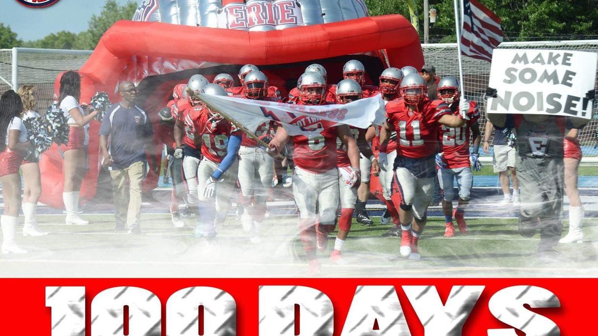 News: 100 Days Until Kickoff! - Erie Express Football