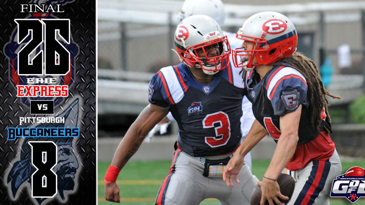 News: Erie Express move to 3-0 - Erie Express Football