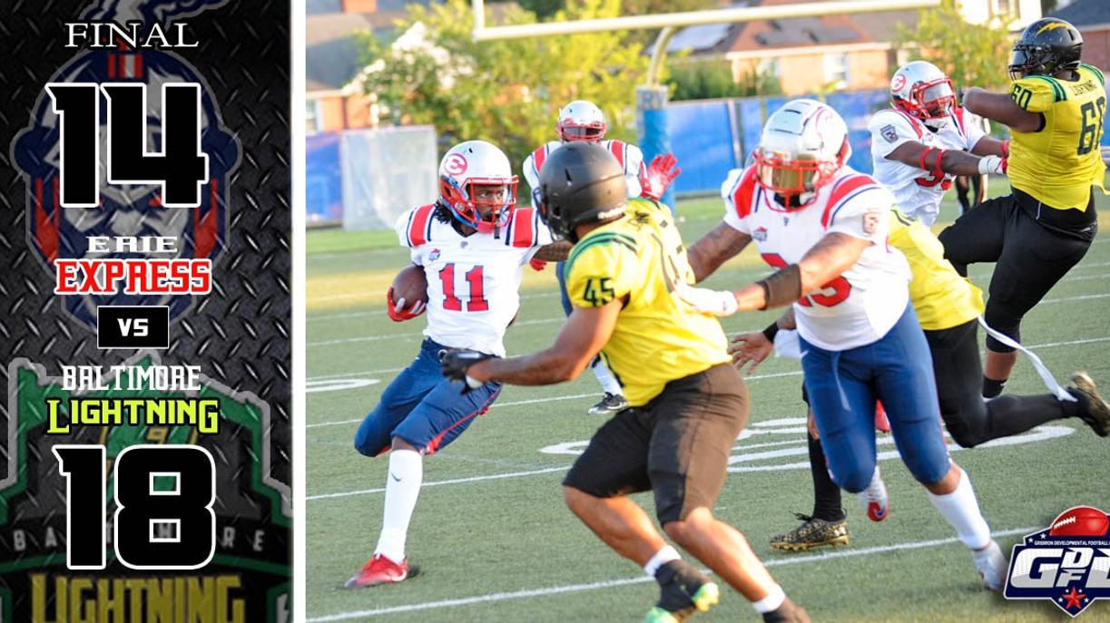 News: Express fall for first time since 2019 - Erie Express Football