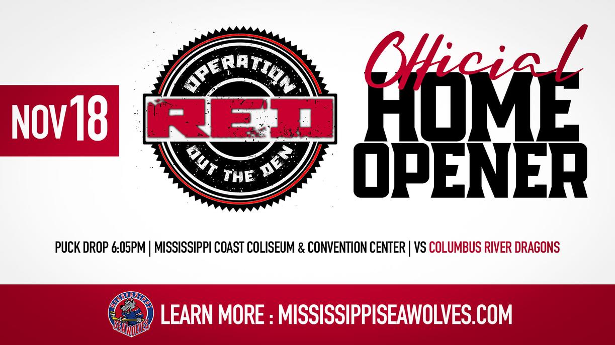 News: Mississippi Sea Wolves' First Home Game of the Season! - Biloxi ...