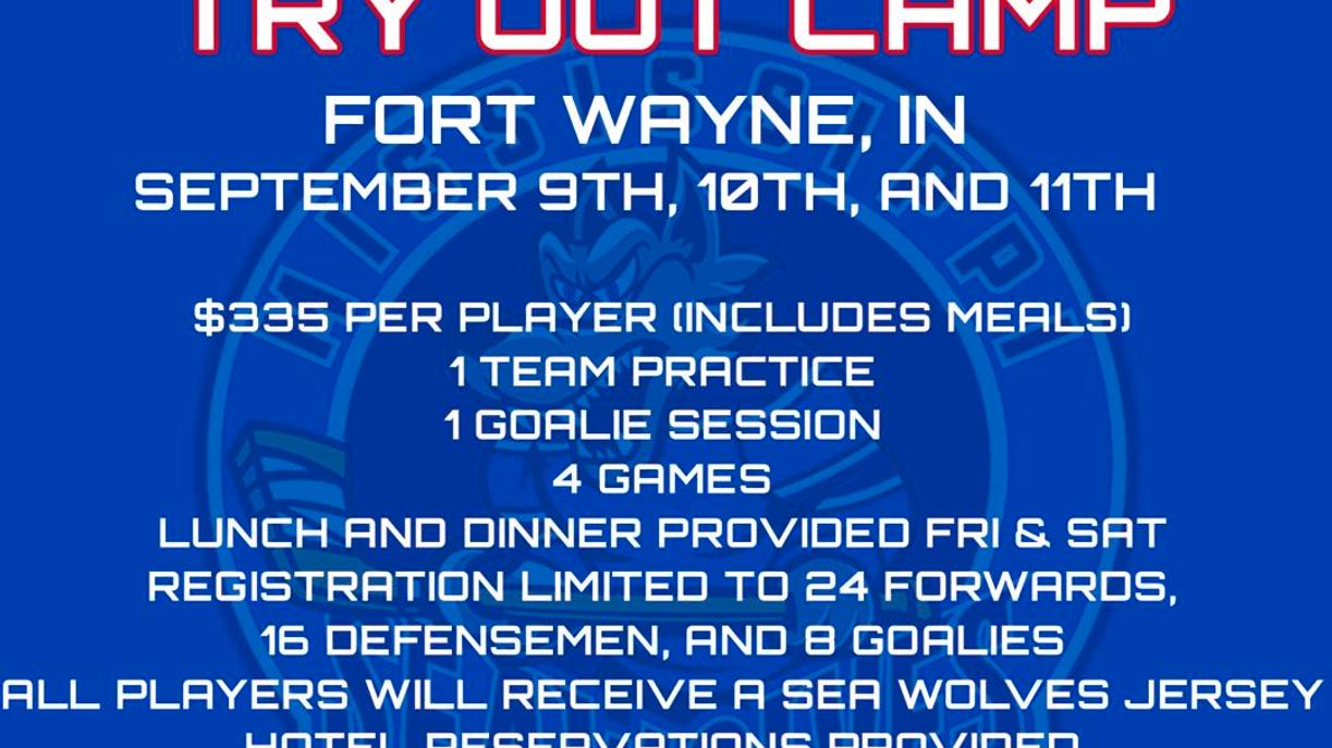 News: SEA WOLVES ANNOUNCE 2022-23 TRY OUT CAMP - Mississippi Pro Hockey